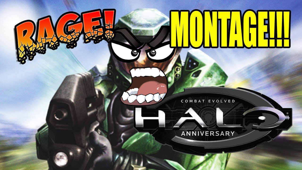 TRY NOT TO LAUGH! Halo CE Rage Funtage! - YouTube