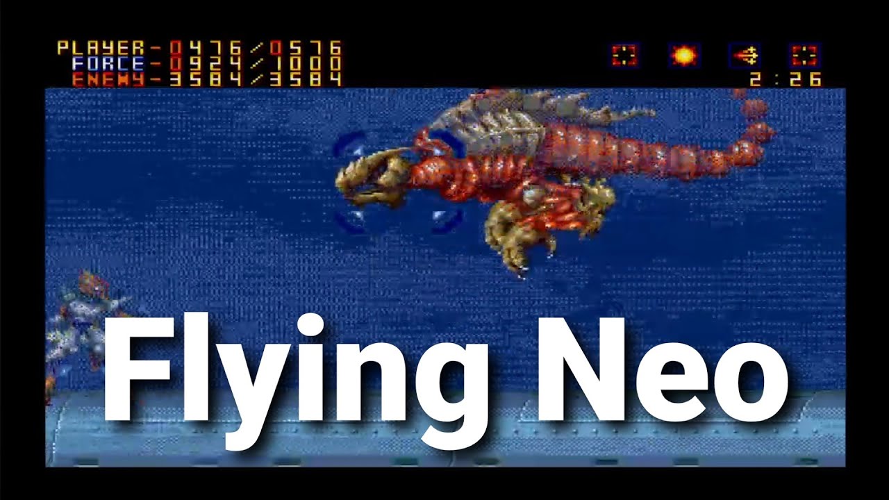 Flying Neo - Alien Soldier Boss Battle - YouTube
