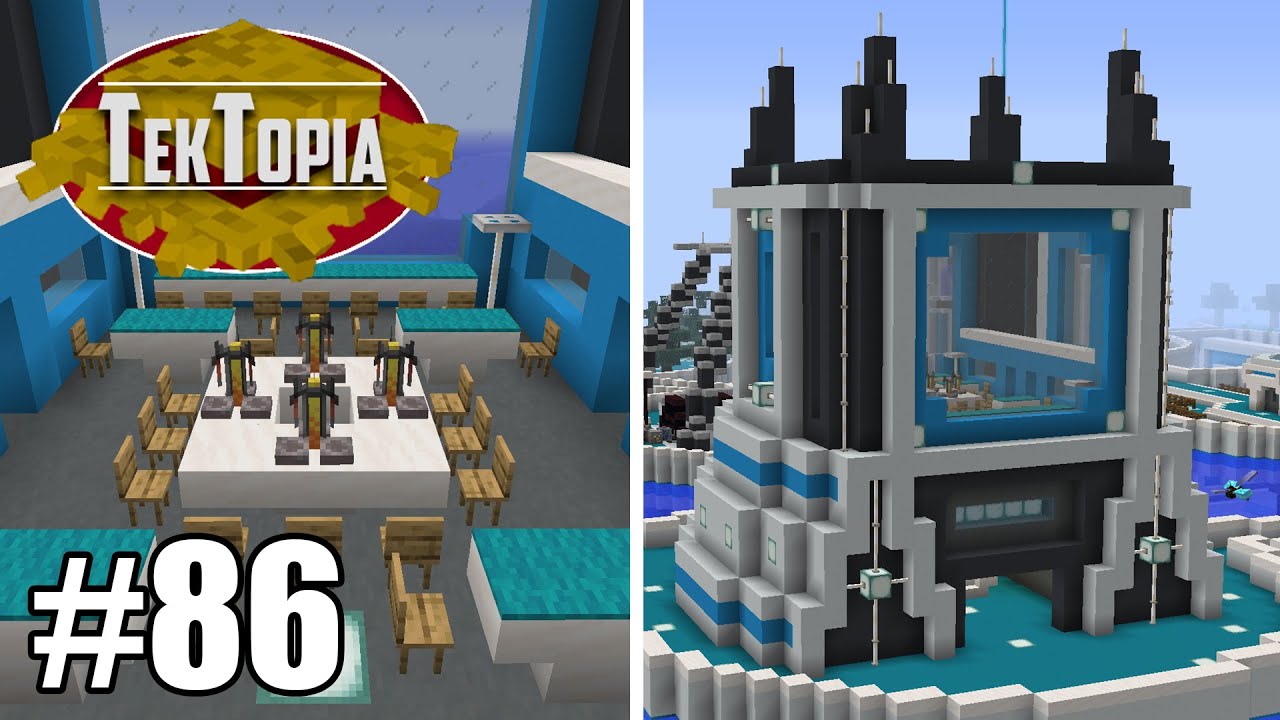 TekTopia #86 - City Tavern! (Minecraft Villager Mod) - YouTube