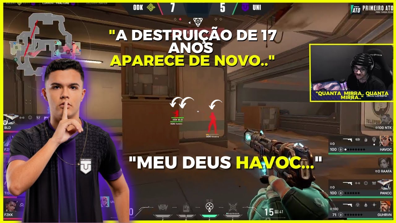 ACE DE HAVOC IMPRESSIONANTE ROUND PISTOL (UNI X ODK) VCT CHALLENGERS ...