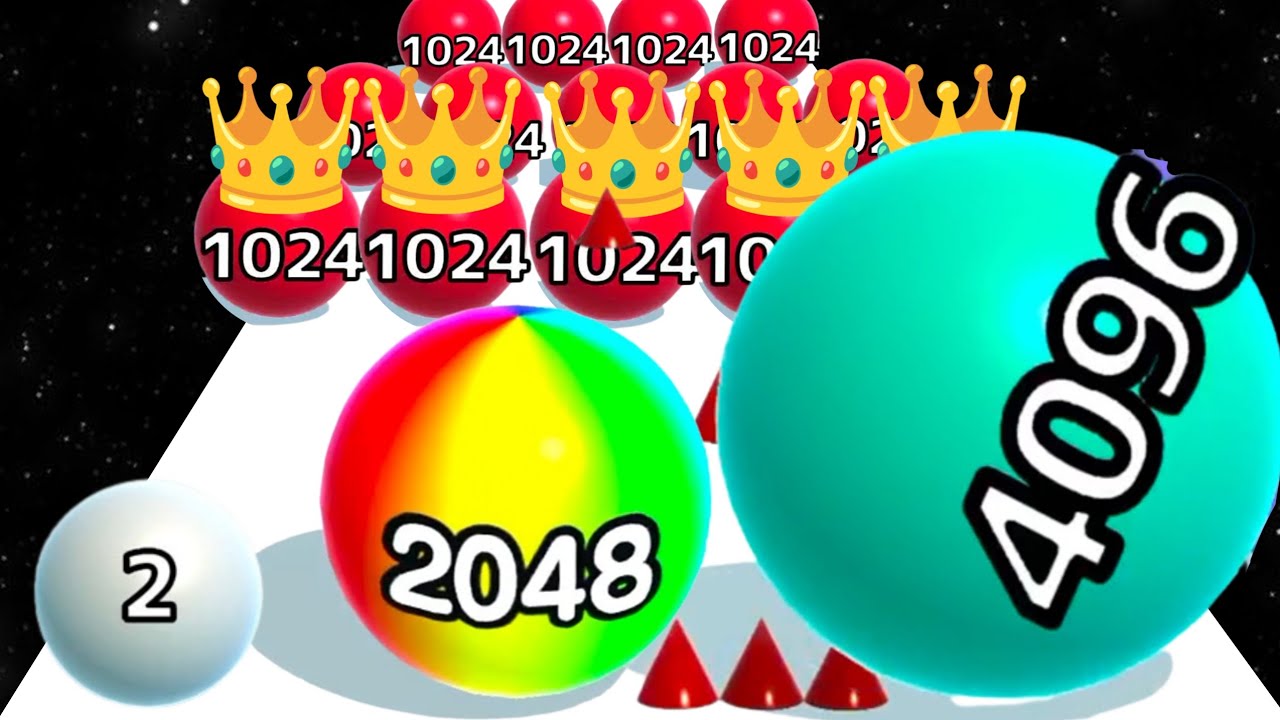 Ball Run 2048 vs Rescue Push - All Level Gameplay (Freeplay, Max Level ...