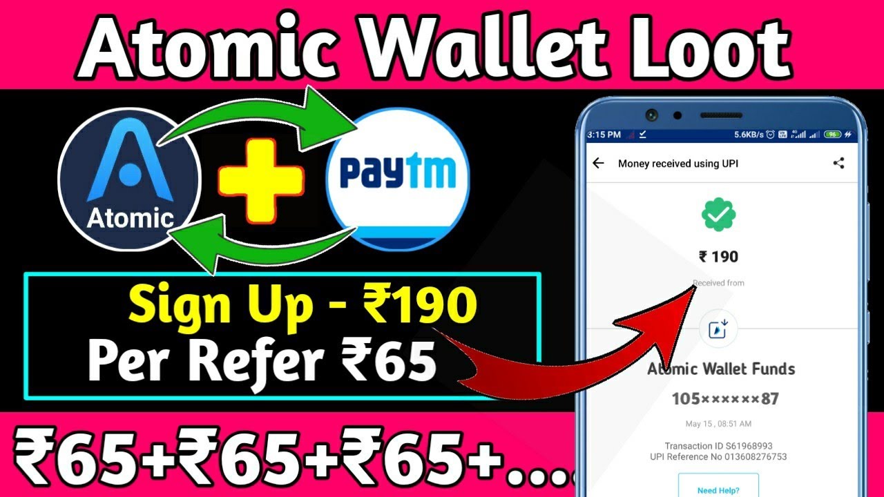 Atomic Wallet App | Sign up & Get ₹190 Instantly | Atomic Wallet Bypass ...
