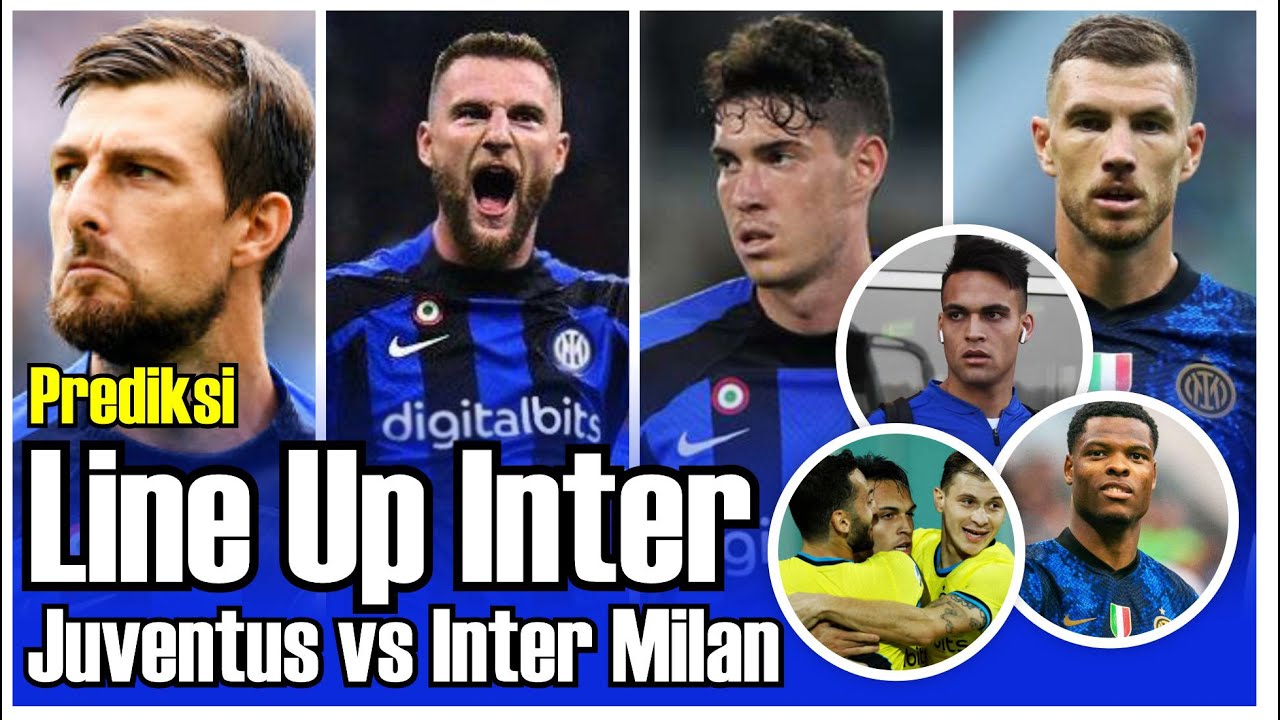 JUVENTUS VS INTER MILAN | PREDIKSI LINE UP INTER MILAN - YouTube