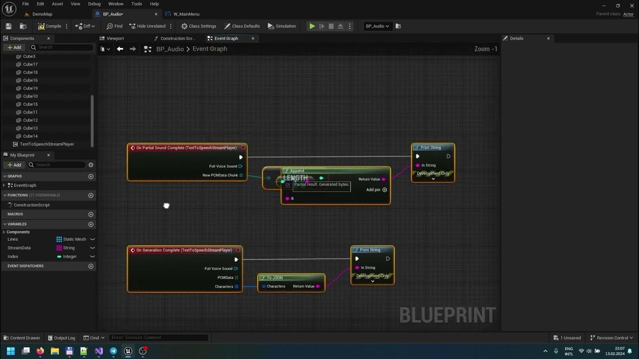 Eleven Voice (ElevenLabs) UE5 plugin: setting up streaming via websocket - YouTube