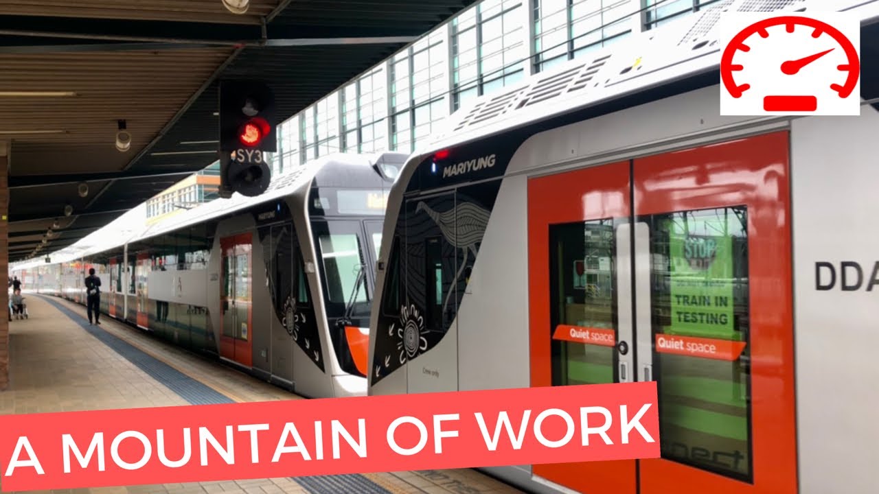 Trains | NSW | NSW TrainLink | Stand Clear, Test NIF Departing - YouTube