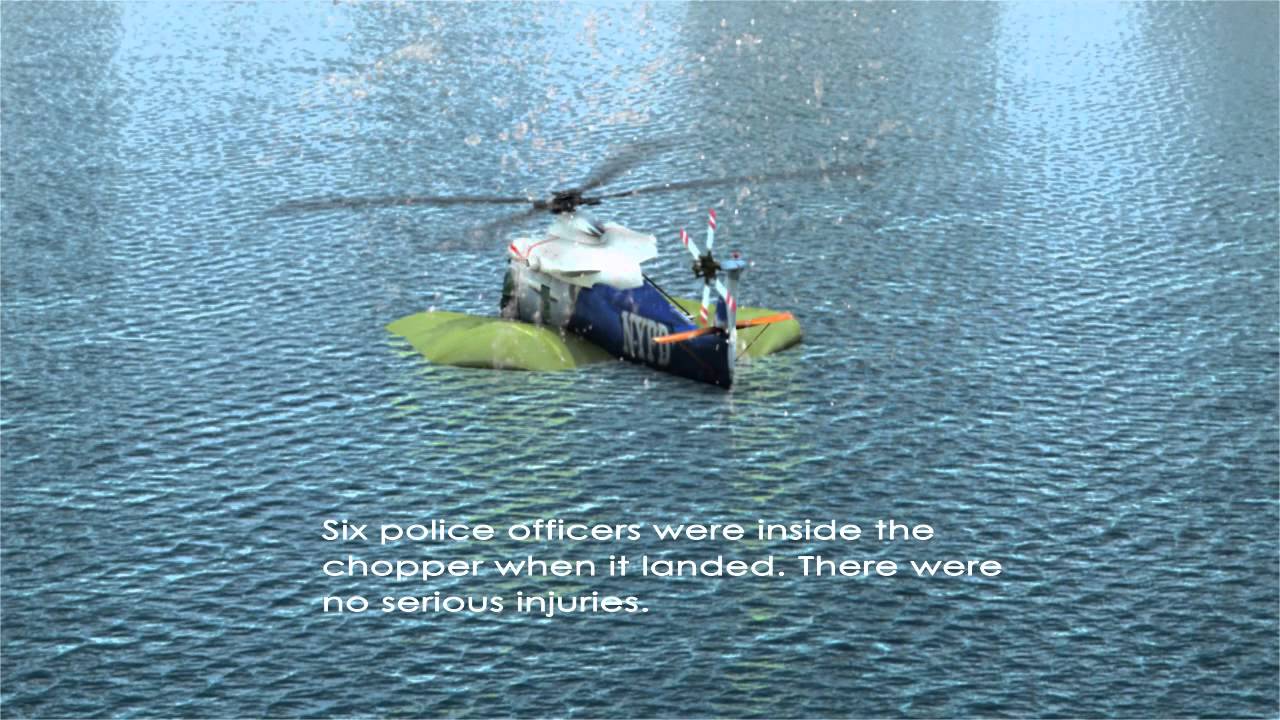 NYPD Chopper Makes Emergency Landing - YouTube