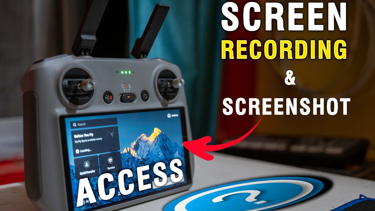 DJI RC-2: Master Screen Recording & Take Control of Your Files! - YouTube