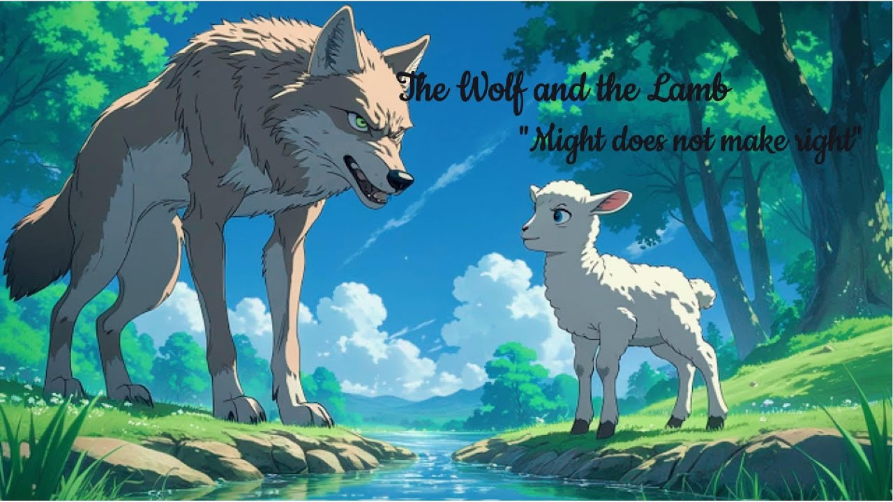 The Wolf and the Lamb: A Powerful Lesson from Aesop's Fables 🐺🐑 - YouTube