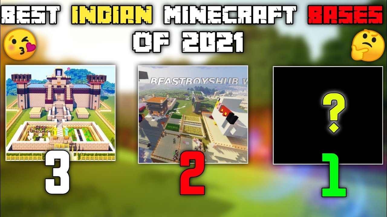 India's top best minecraft worlds | top 5 minecraft bases of Indian ...