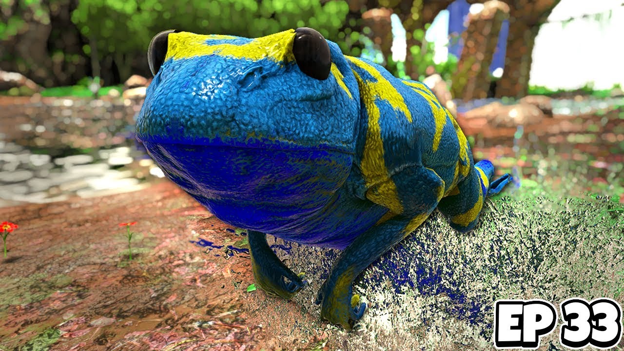 FINALLY Taming the Frog with SUPER POWERED FARTS! | ARK Survival ...