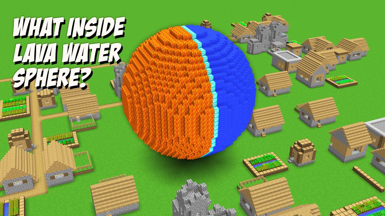 WHAT is HIDDEN INSIDE the GIANT LAVA WATER SPHERE? The GIANT SPHERE in ...
