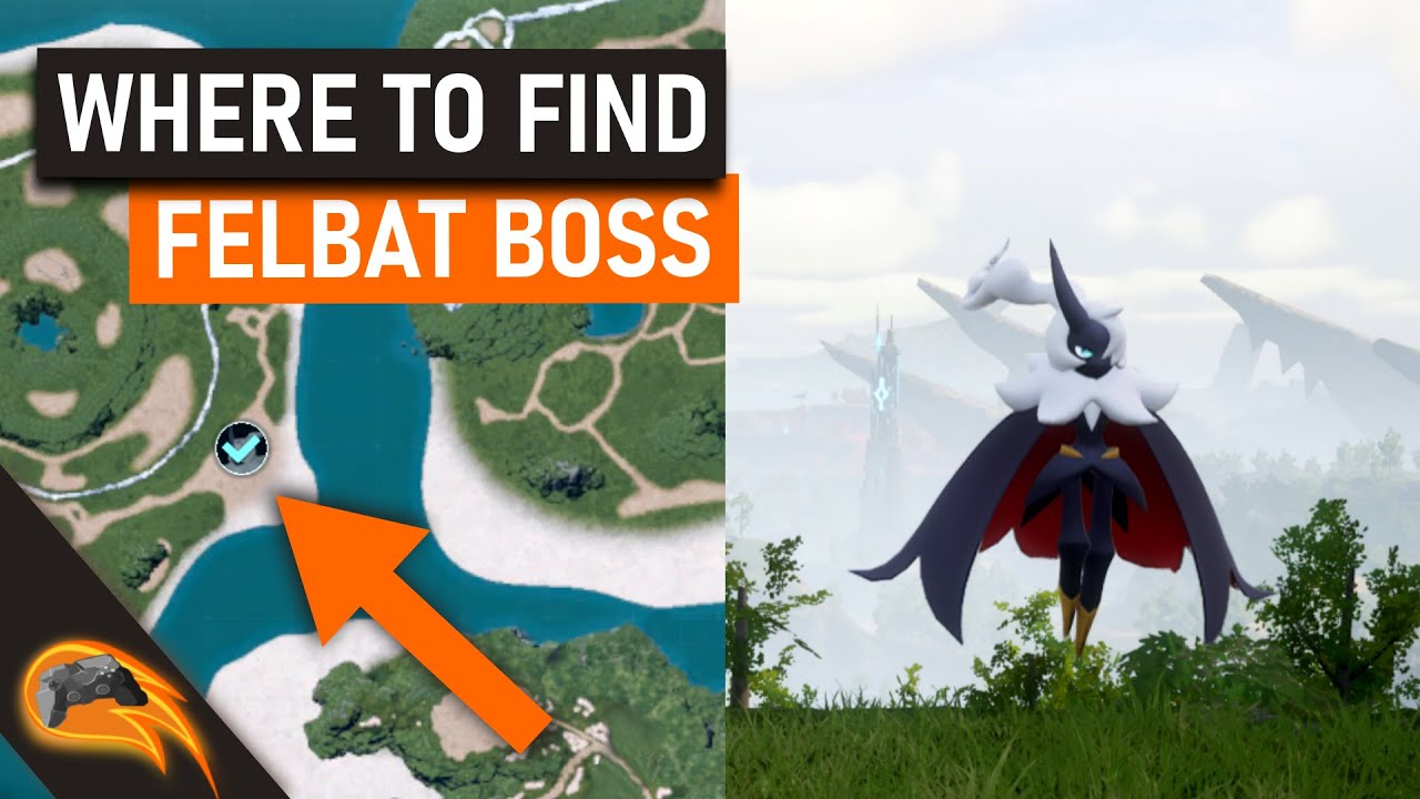 Palworld - Where to Find the World Boss Felbat - YouTube