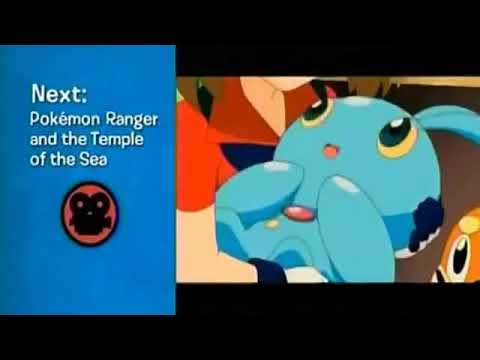 Pokemon Cartoon Network Pokemon Ranger and the Temple of the Sea Promo ...