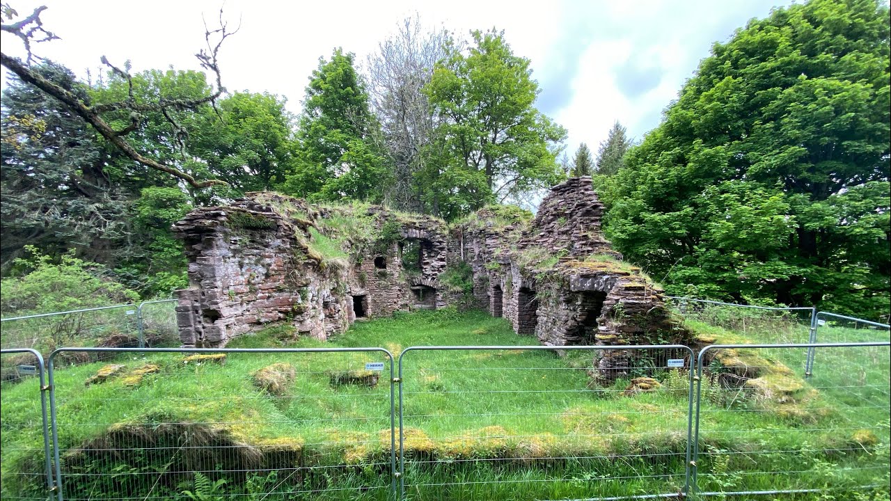 Exploring ruin Gleneagles castle catching up🙏🥰สวัสดีค่ะพาเดินชมปราสาท ...