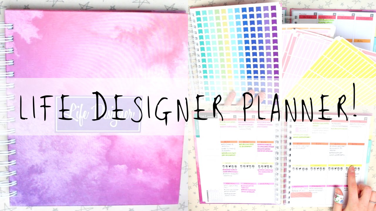 How I'm Using My Life Designer Planner, & Review! | MyGreenCow - YouTube