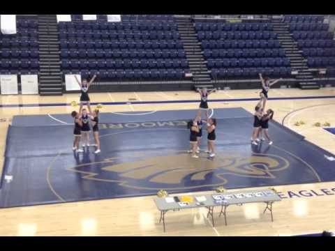 LMCHS Cheerleading April 5, 2013 - YouTube