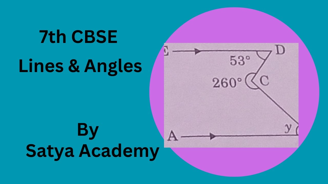 Explanation of lines and angles - YouTube