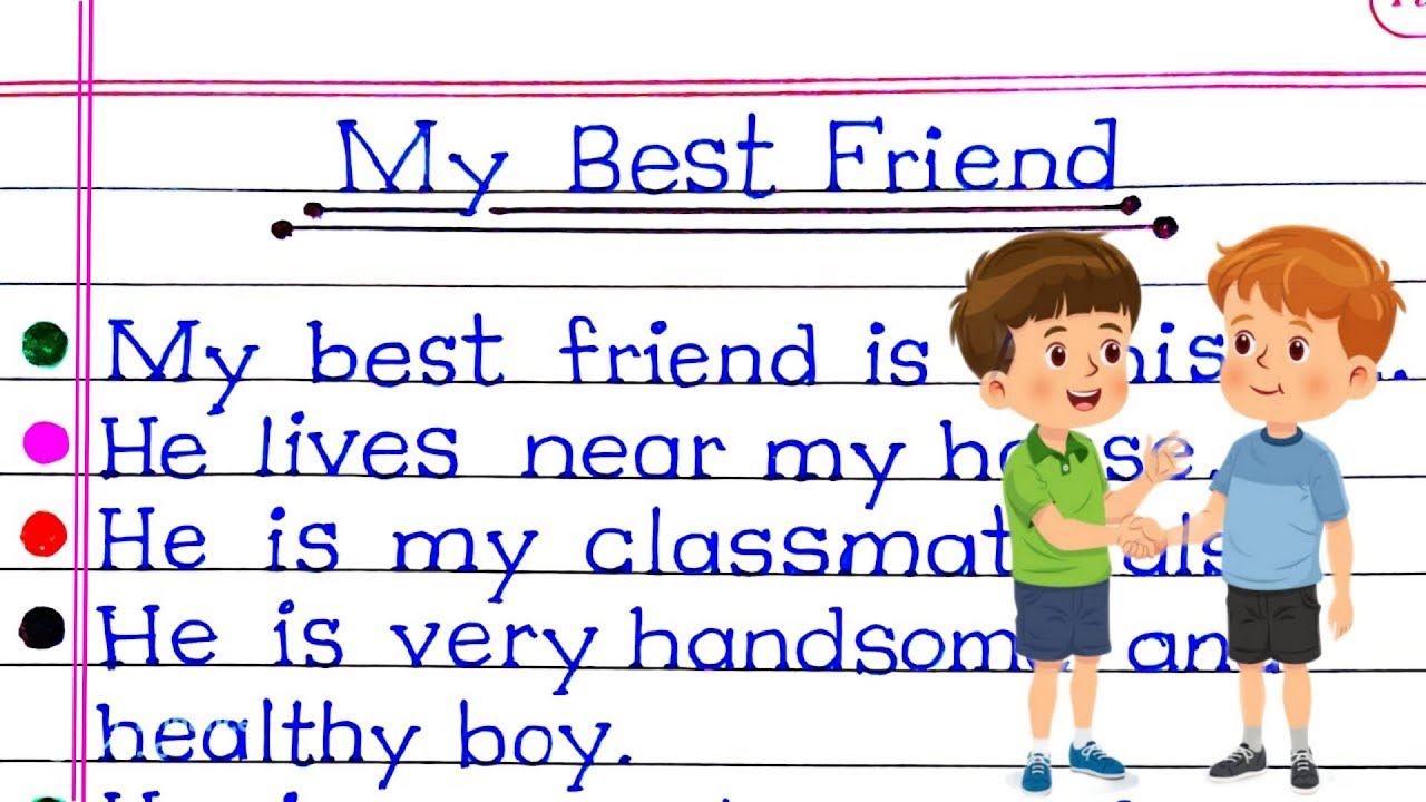 20 lines on my best friend | essay on my best friend | my best friend ...