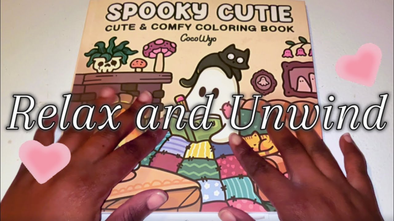 Color with me! (Spookie Cutie by Coco Wyo) - YouTube