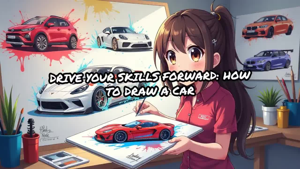 Drive Your Skills Forward: How to Draw a Car - YouTube