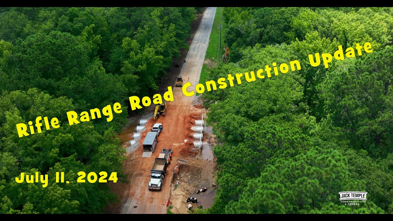 Rifle Range Road Construction Update July 11, 2024 - YouTube