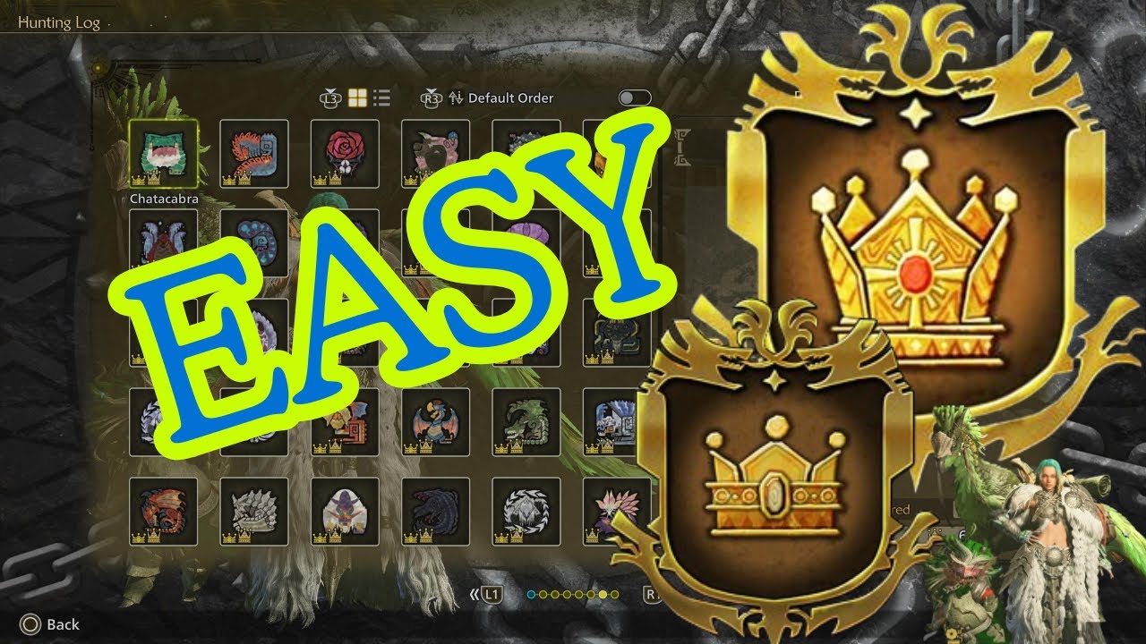 5 Easy Methods to Crown Hunt in Monster Hunter Wilds - YouTube