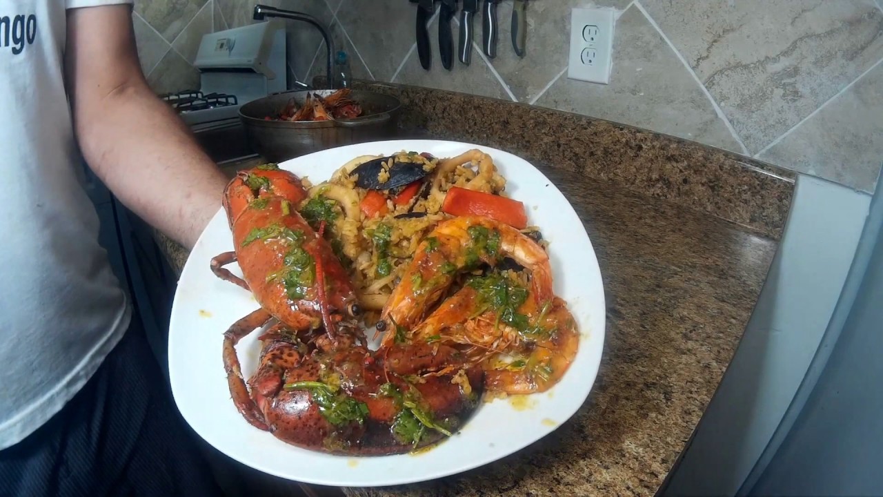 PAELLA MARINERA AL CALDERO - YouTube