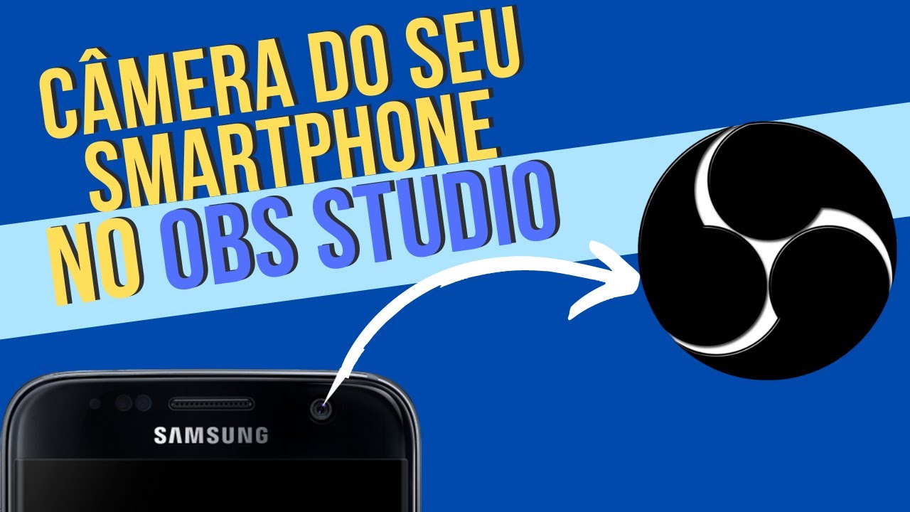 Como usar a câmera do celular no OBS studio ... sem instalar nada - YouTube