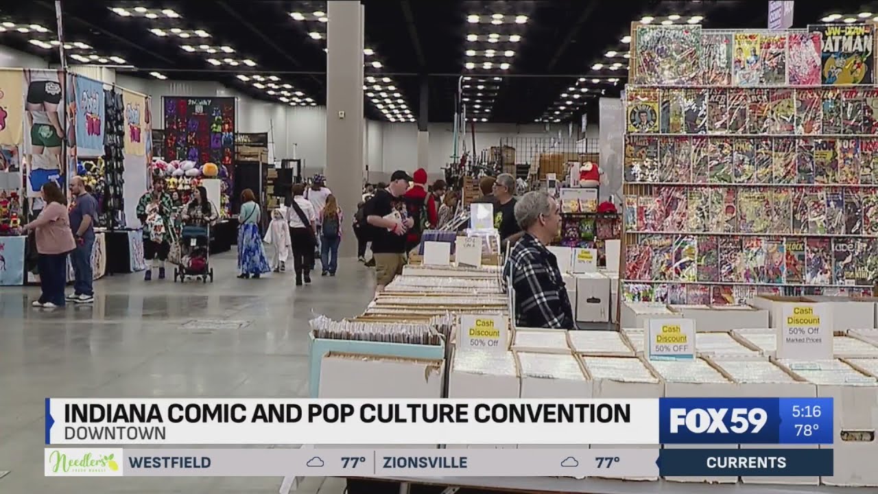 Indiana Comic and Pop Culture Convention gets underway in downtown Indy ...