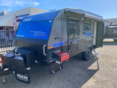 Highline Enforcer 17'6" Offroad Caravan - YouTube