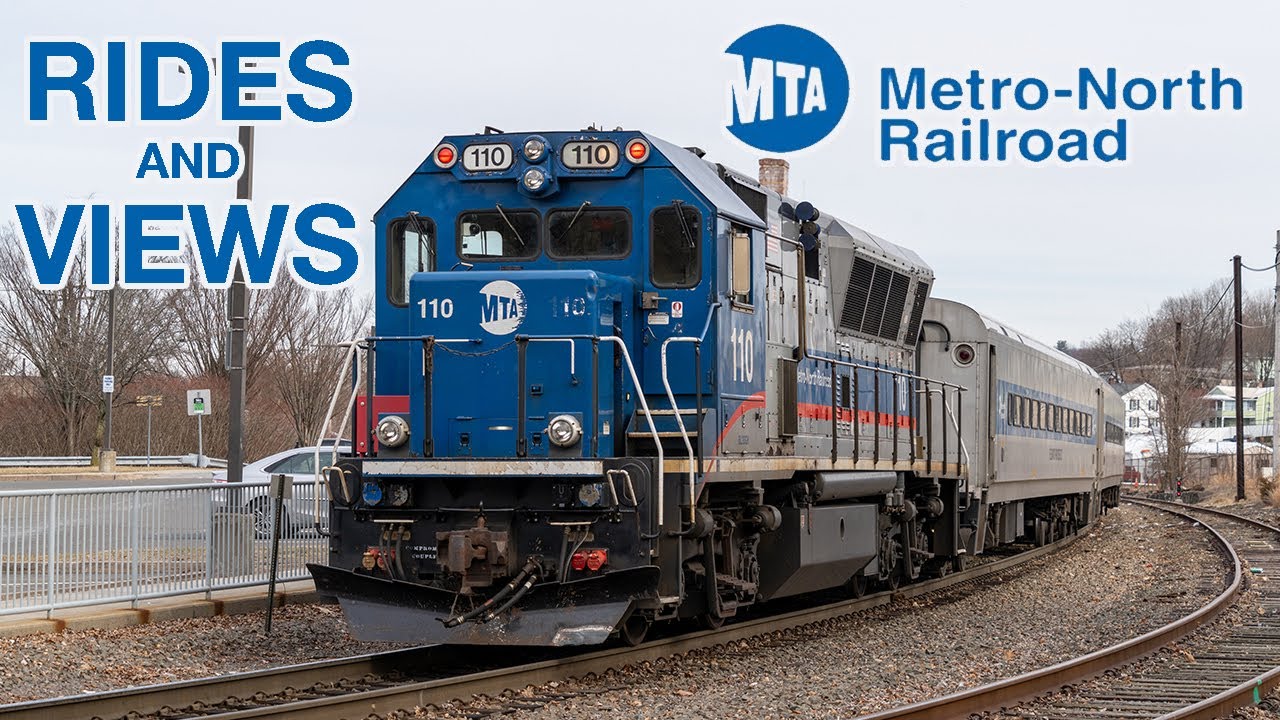Metro-North Rides and Views (with bonus Amtrak) - YouTube