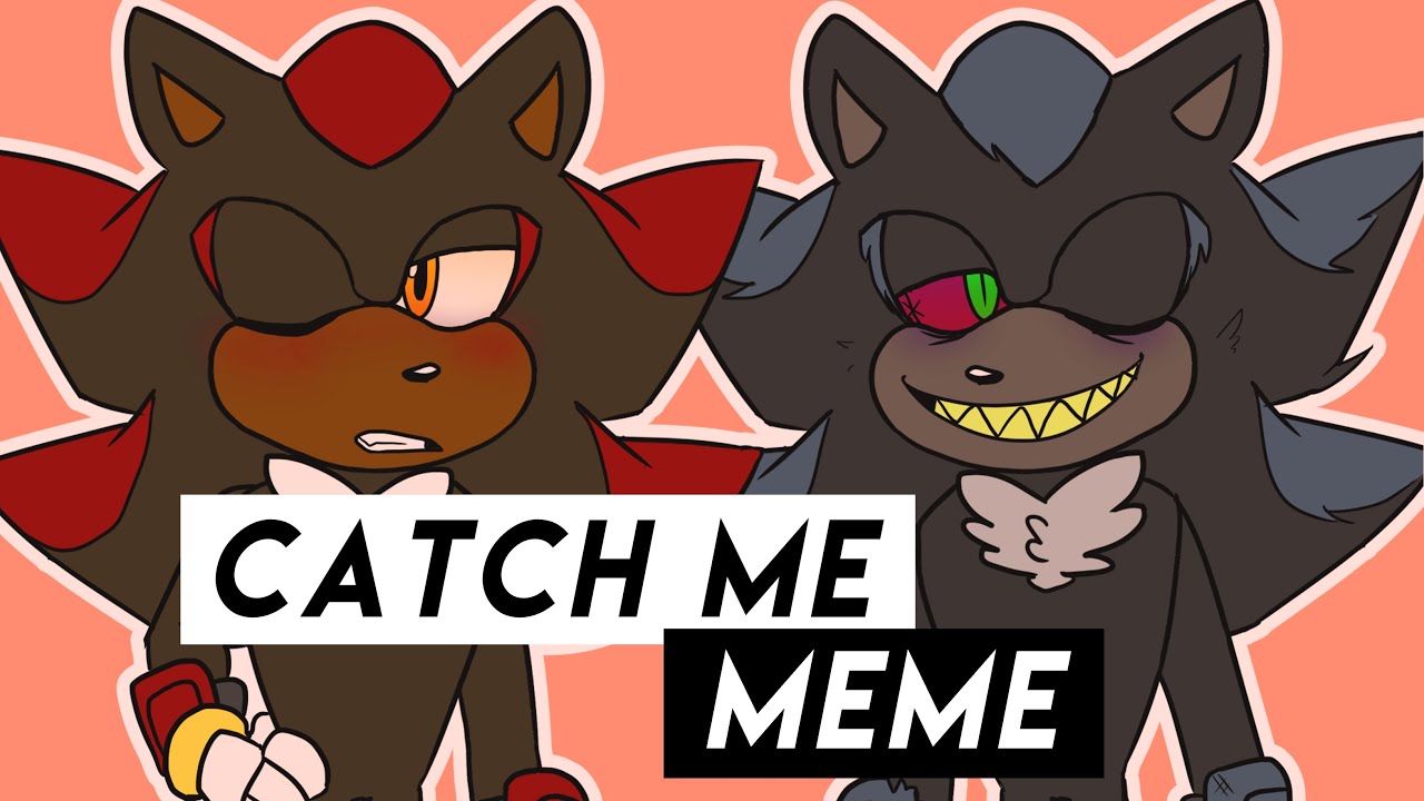 CATCH ME MEME// ft. Shadow & Mephiles ((SONIC THE HEDGEHOG ANIMATION ...