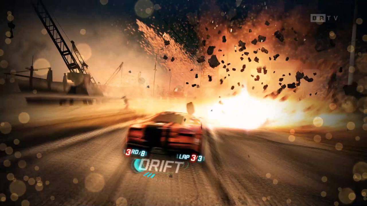 Split/Second: Sunset Fire Ep 4, Port Bridge Elite Race EPIC WIN - YouTube