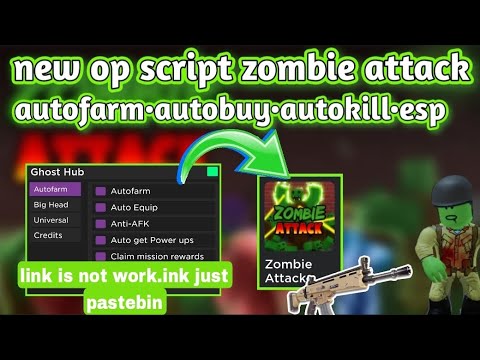 new zombie attack script | go to pin comment to try the script enjoy ...