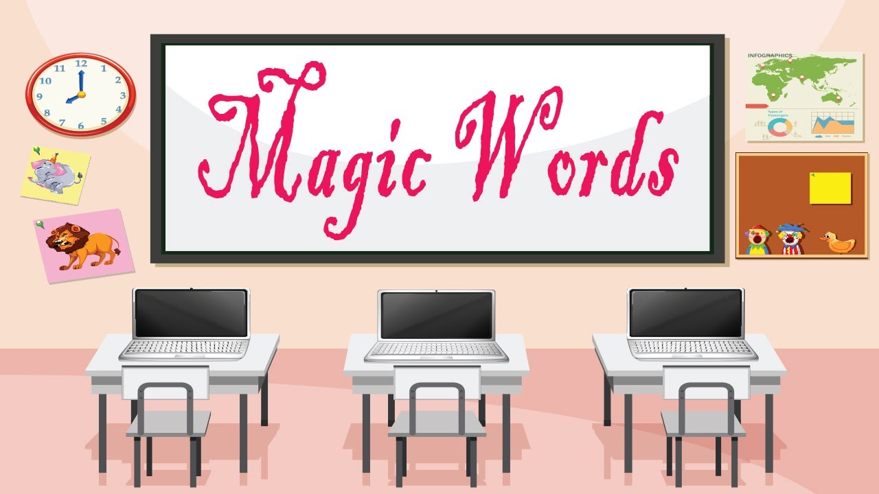 Five Magic Words For Kids by Pratiksha Ma'am - YouTube
