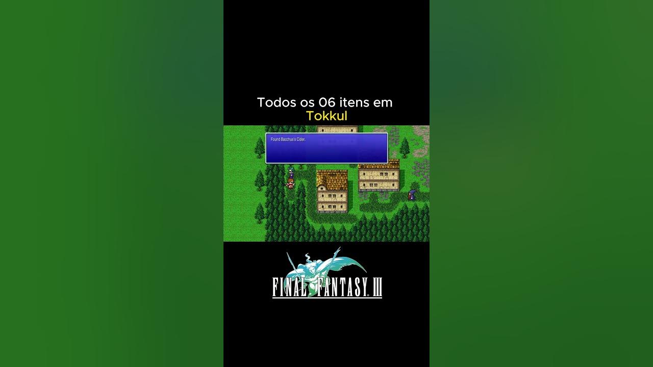 FF3 - All Hidden items [ Tokkul ] - YouTube