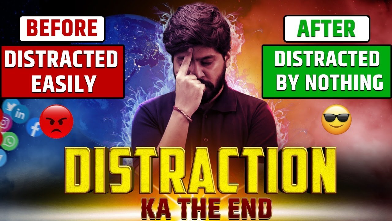 How to overcome Distractions in 7 Days | Honest Talk🔥| Kill ...