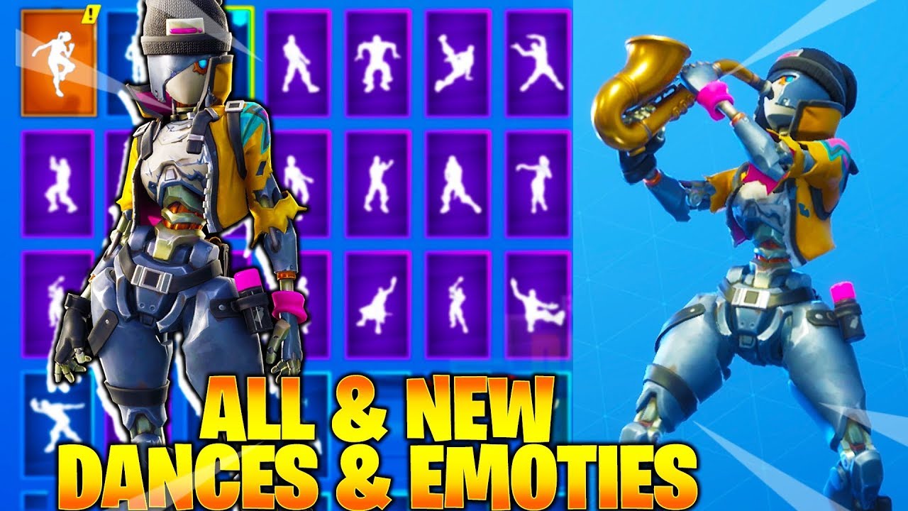 Fortnite REBEL SKIN WITH ALL EMOTES! (Overdrive & Jamboree Emotes ...