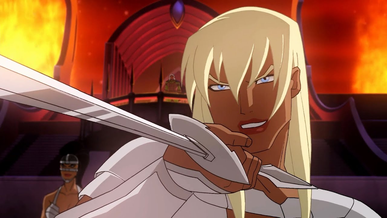 Gilotina - All Fight Scenes | The Furies (DCAU) - YouTube