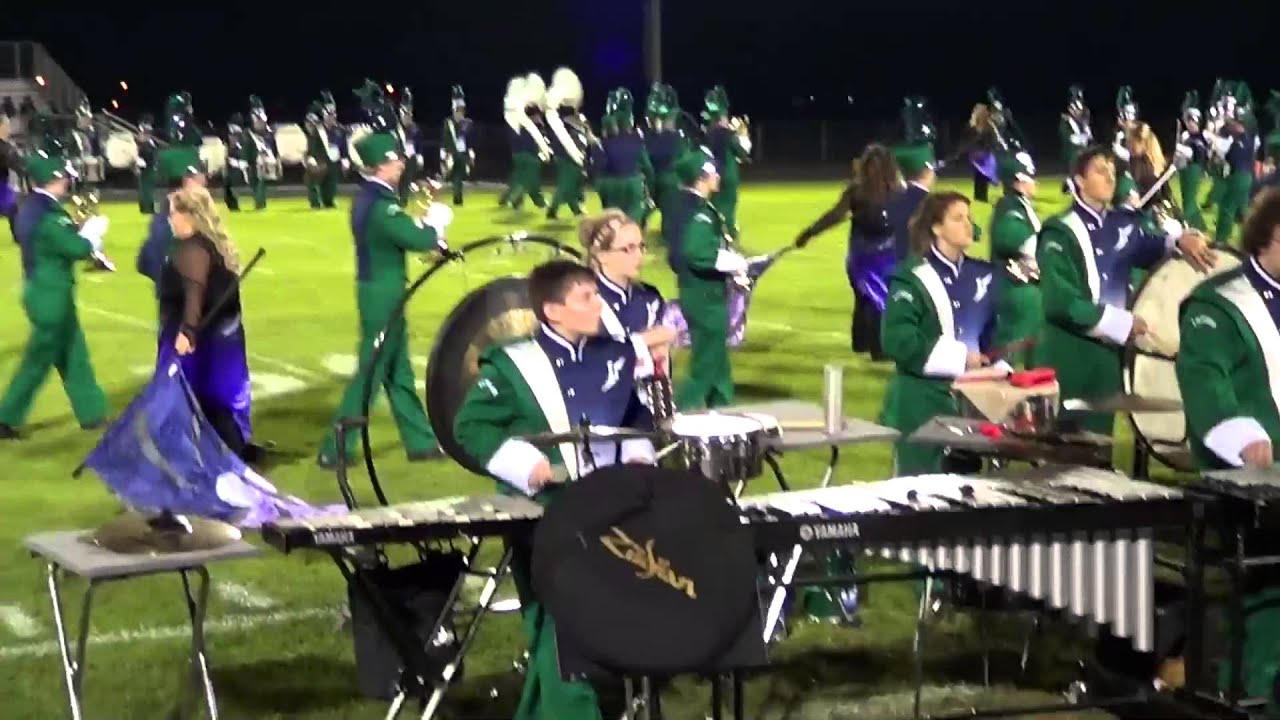 Lapeer Lightning Marching Band (Riverdance Part II) 9-19-14 - YouTube