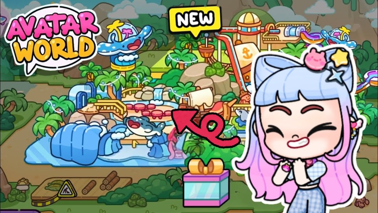 NEXT UPDATE! 😱 WATER PARK IN AVATAR WORLD 🌎 AVATAR WORLD NEW UPDATE ️ ...