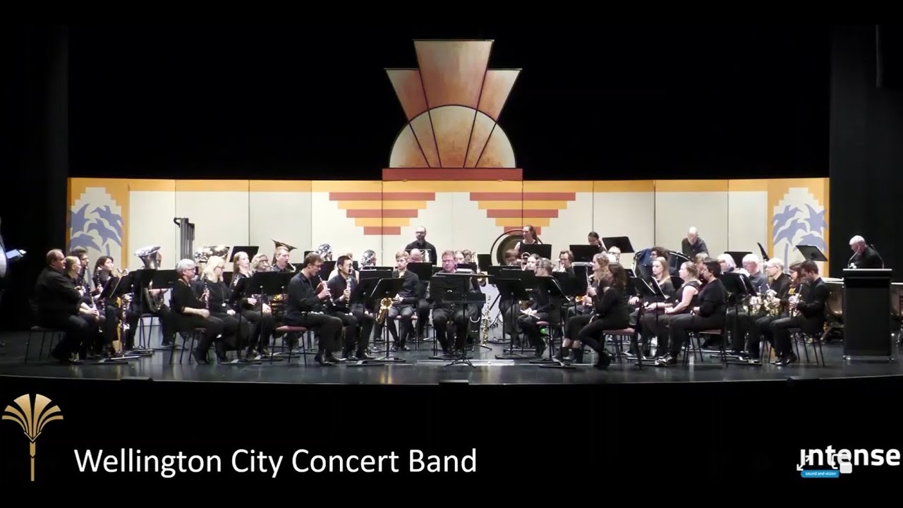 Wellington City Concert Band Performance at Napier Municipal Theatre ...
