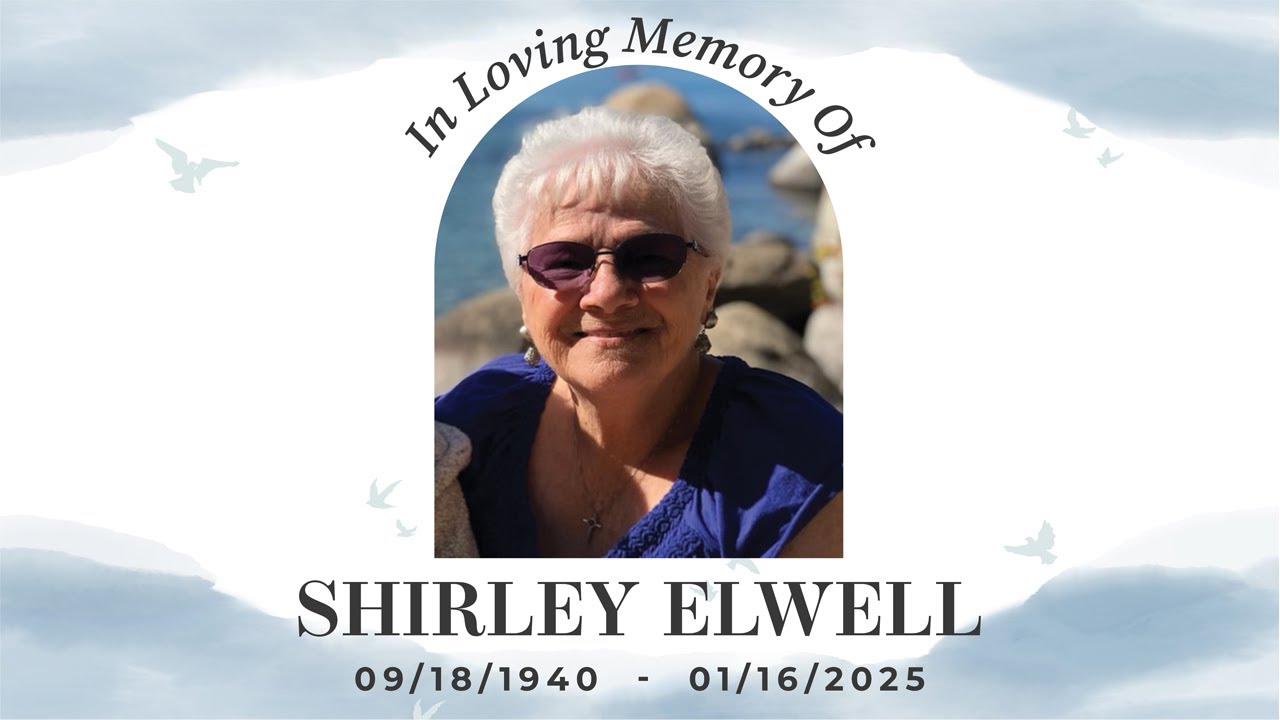 Memorial Service - Shirley Elwell - YouTube