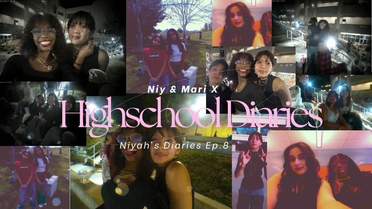 HIGHSCHOOL DIARIES| SCHOOL CLIPS + TALENT SHOW + SINGING + FRIENDS ...