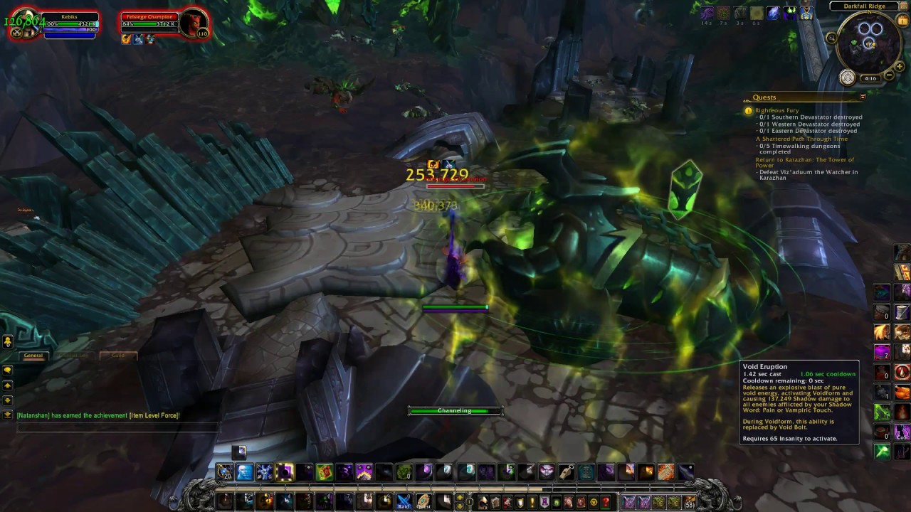 Righteous Fury Argus Quest World of Warcraft - YouTube