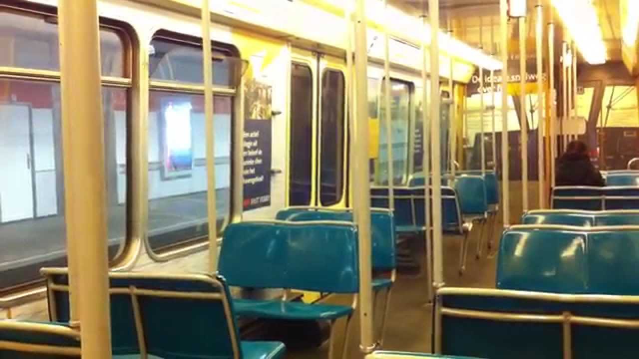 RET Metro Ritje rijtuig 5245 Eendrachtsplein - Beurs Rotterdam - YouTube
