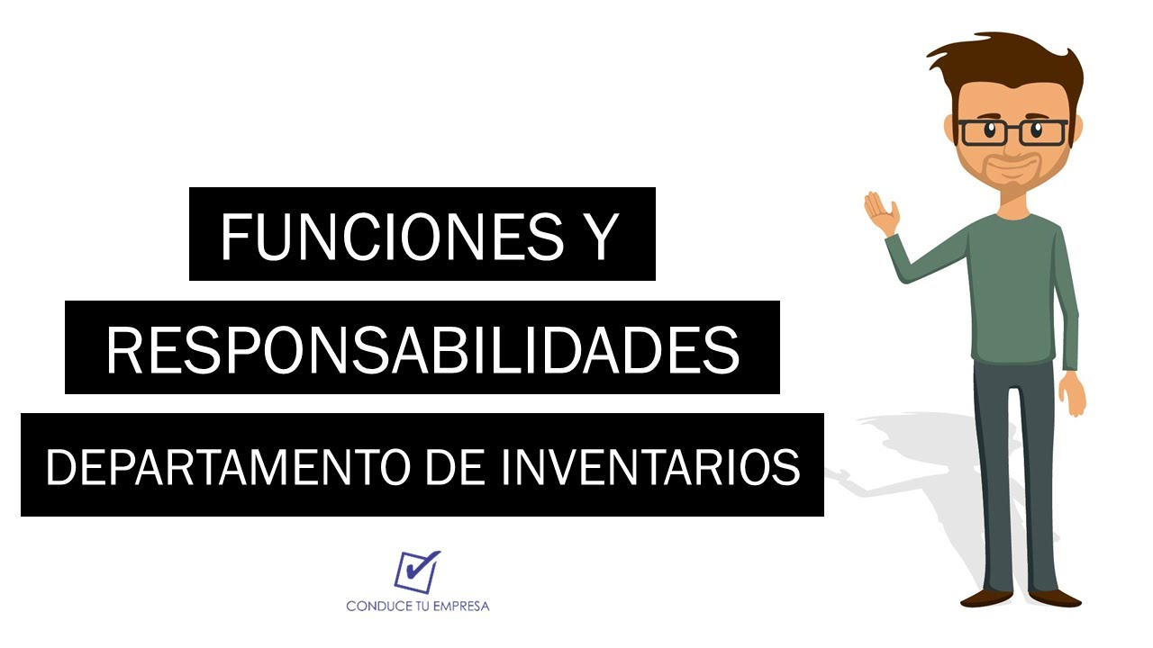 Departamento de Inventarios | Funciones y Responsabilidades - YouTube