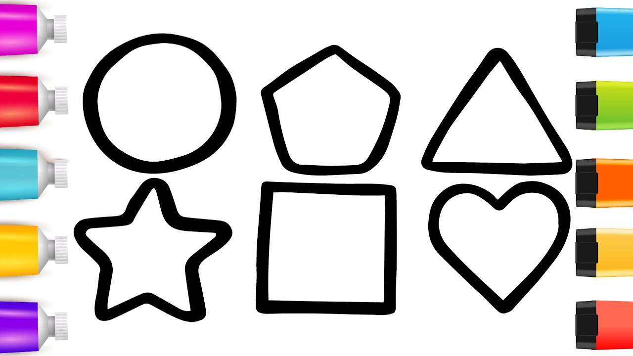 How to Draw a Shapes | Step by Step Easy - YouTube