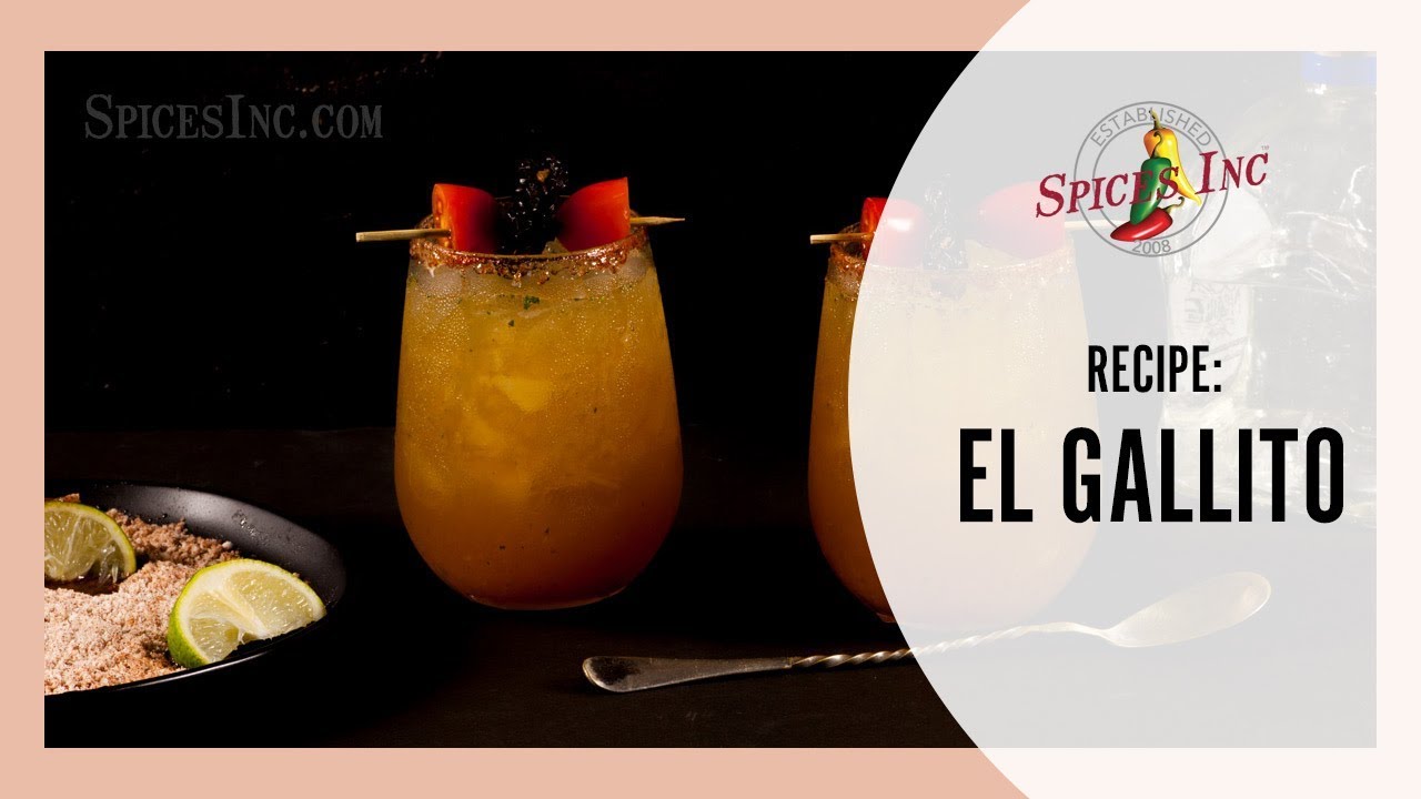 El Gallito Cocktail - YouTube