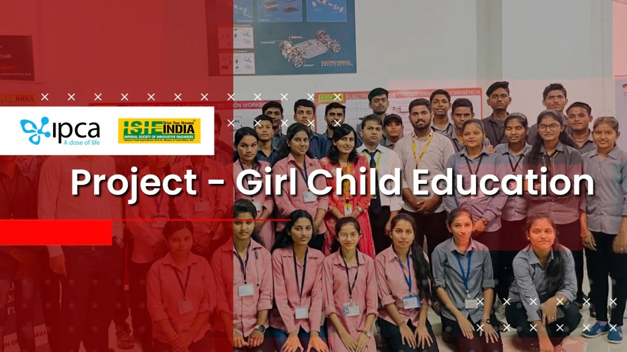 Project - Girl Child Education on EV with IPCA Laboratory - YouTube
